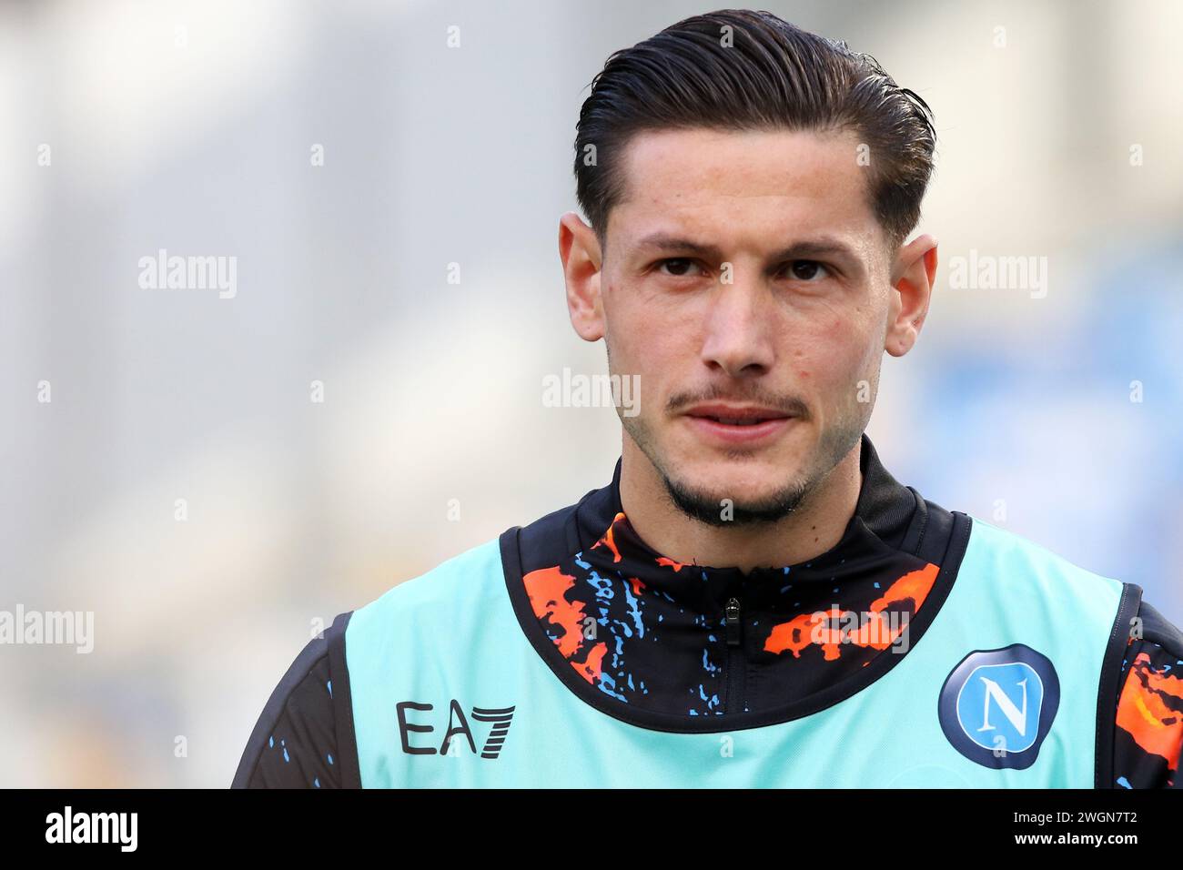 Pasquale Mazzocchi of Ssc Napoli during warm up before the Serie A ...