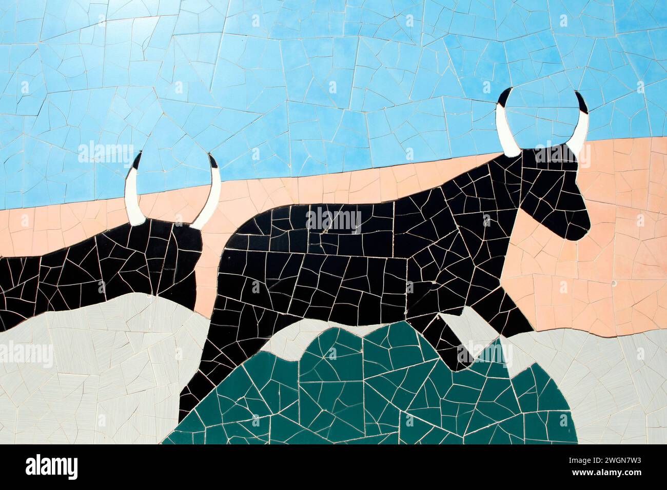 Mosaic faience tiles hi-res stock photography and images - Alamy