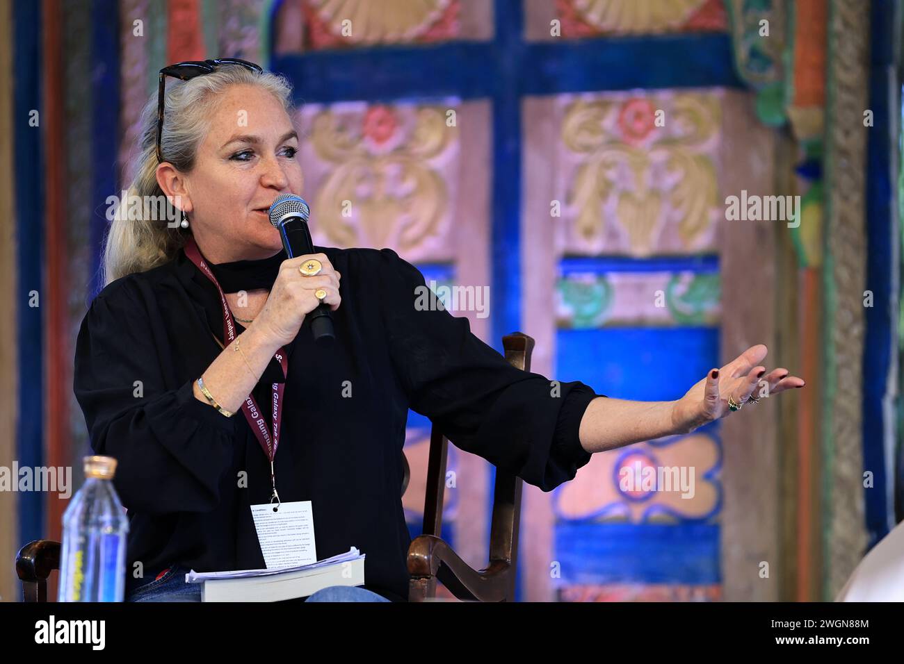 Jaipur, India. 05th Feb, 2024. British writer Imogen Edward-Jones is ...
