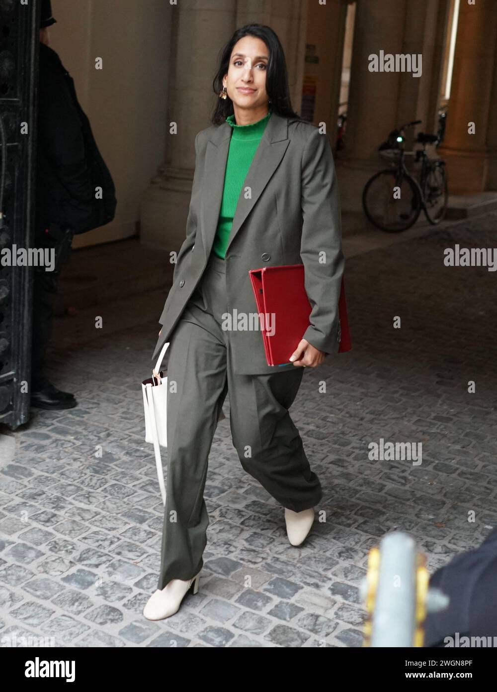 Energy Security and Net Zero Secretary Claire Coutinho arrives in ...