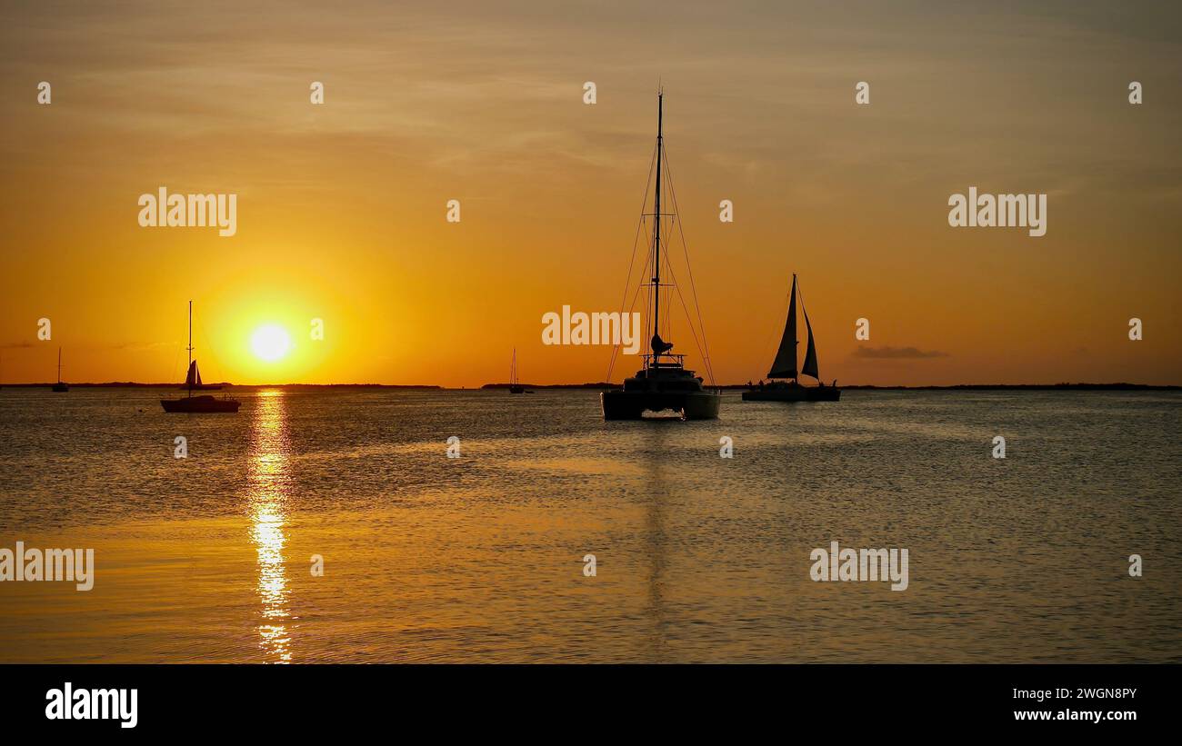 Key Largo Sunset Stock Photo - Alamy