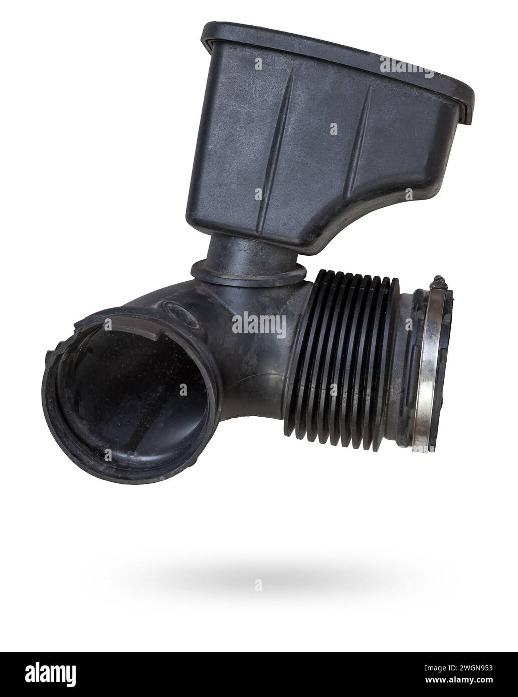 Air duct to the filter of intake manifold of the car engine from ...