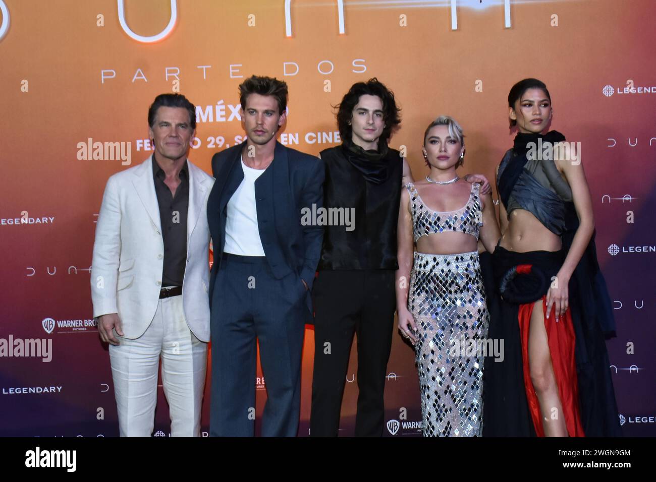 Mexico City, Mexico. 05th Feb, 2024. Josh Brolin, Austin Butler ...