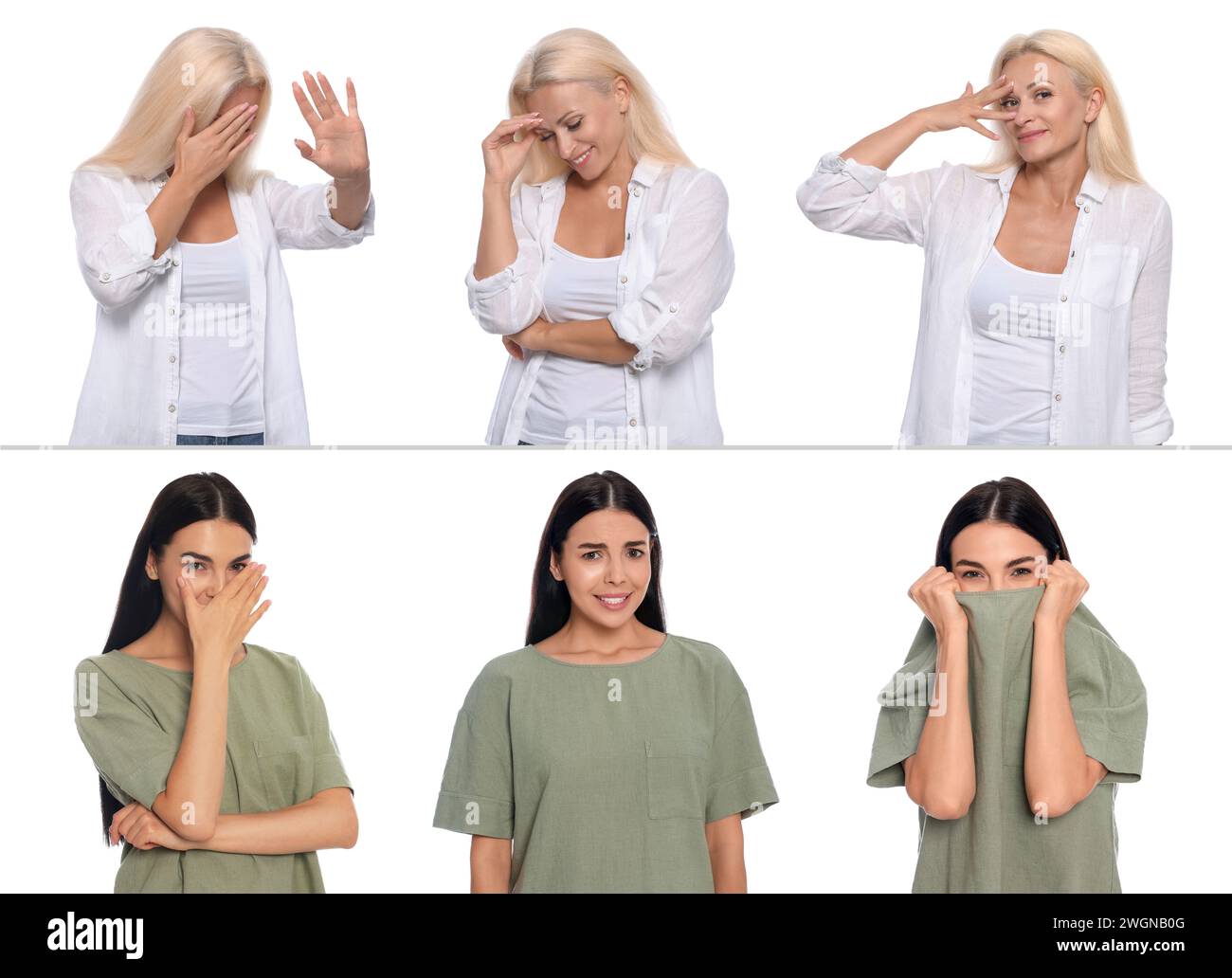 Group embarrassed hi-res stock photography and images - Alamy
