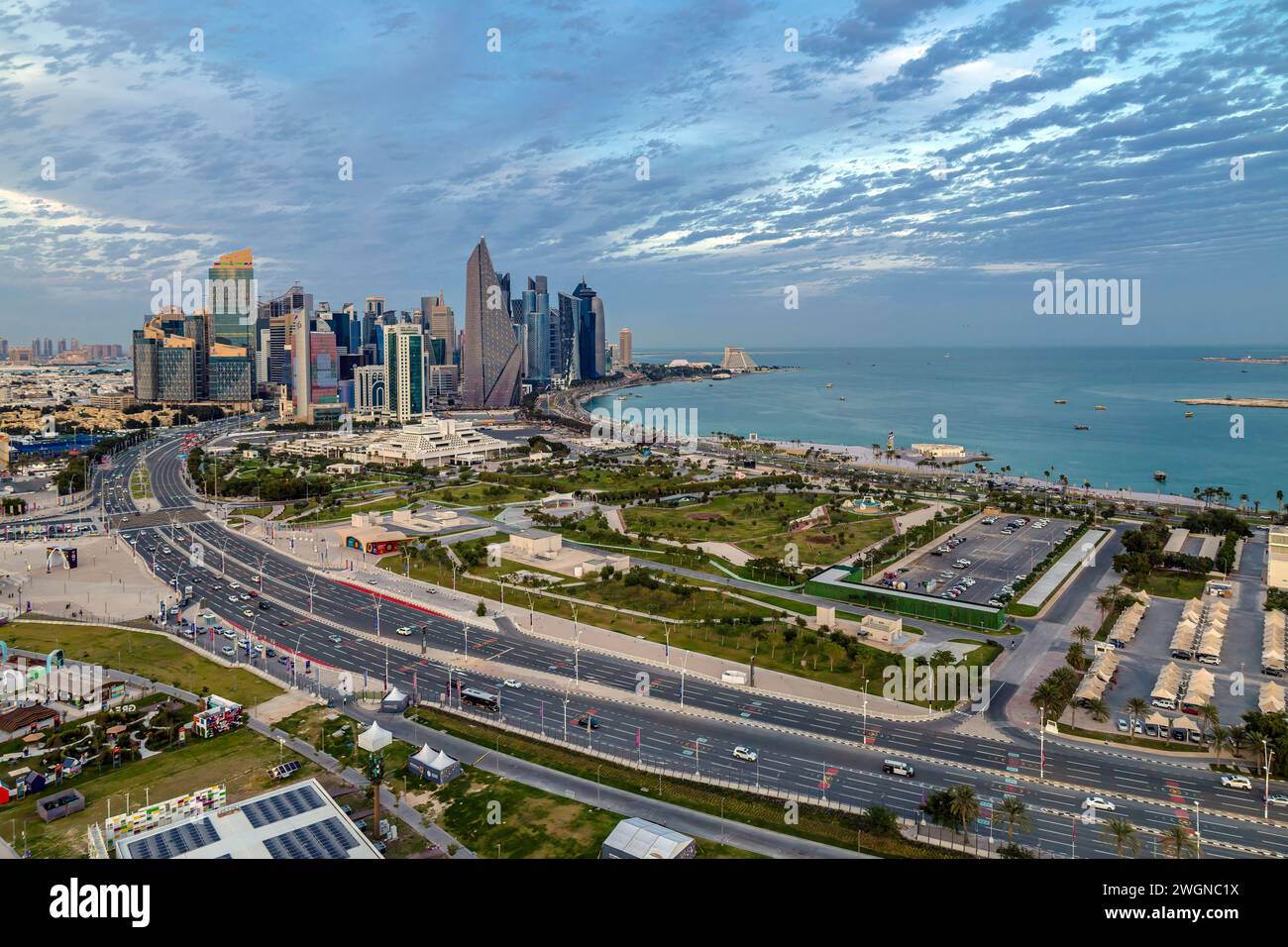 Qatar doha doha port marina hi-res stock photography and images - Alamy