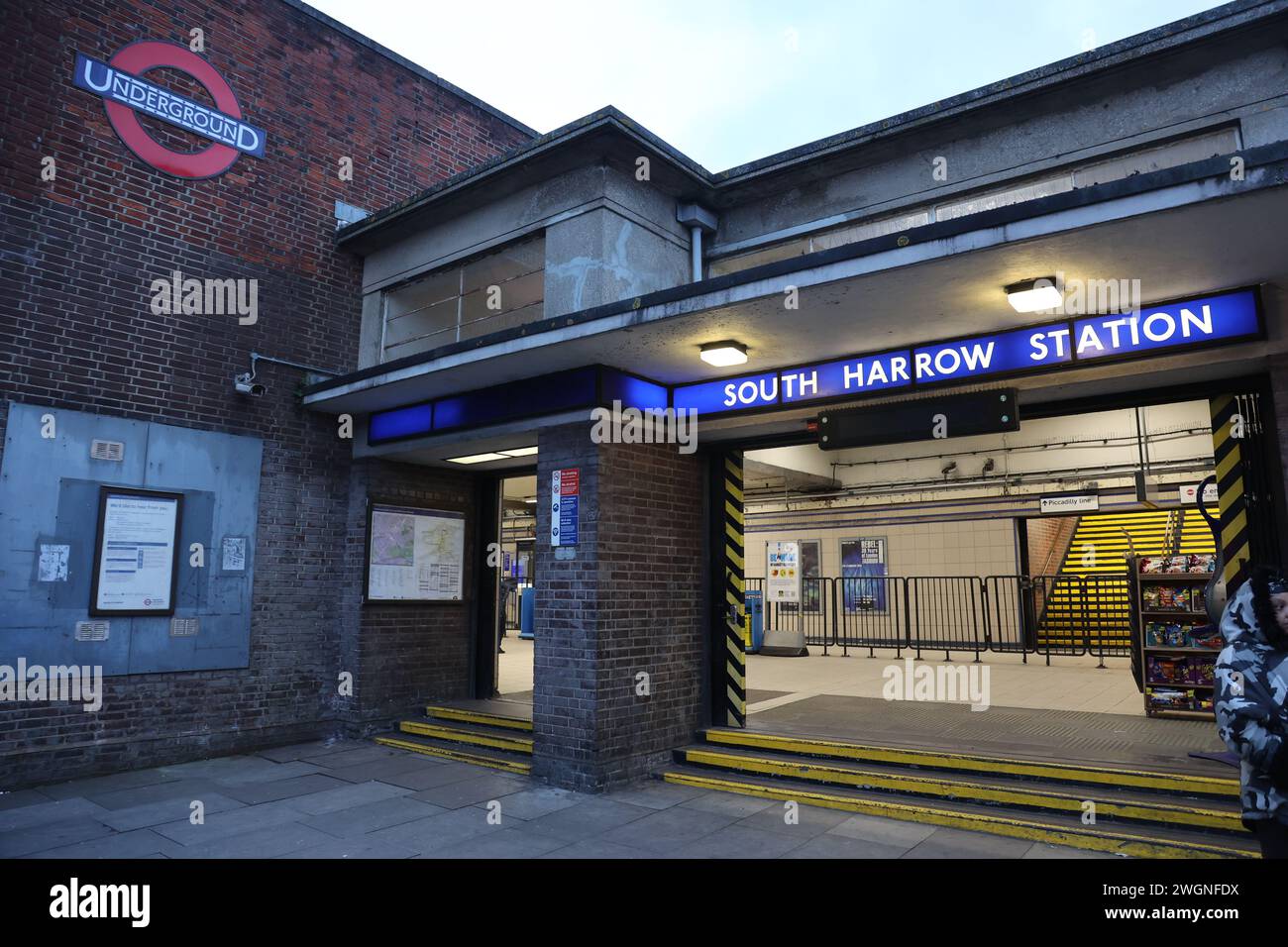 South Harrow London Underground Station Stock Photo - Alamy