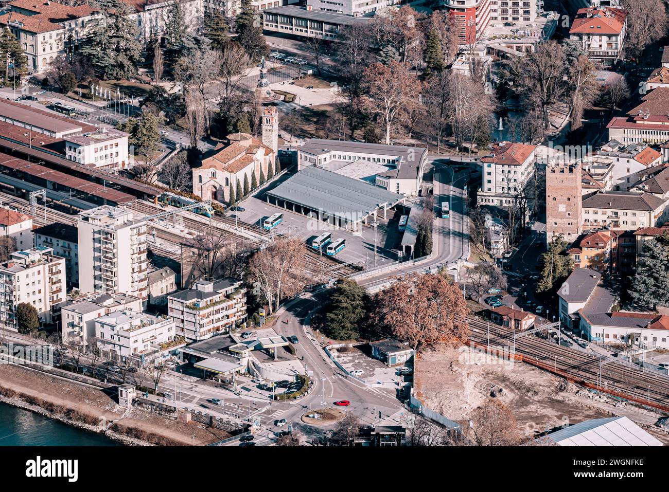 Trento skyline hi-res stock photography and images - Alamy