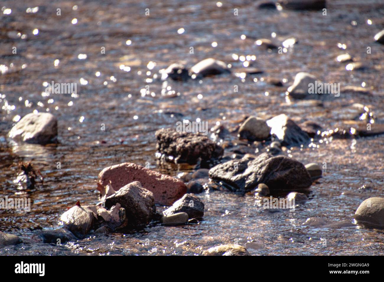 Submerged rocks in water hi-res stock photography and images - Alamy