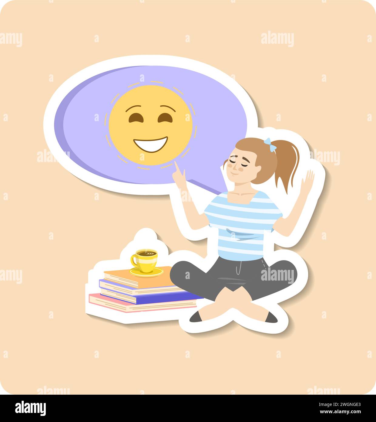 Optimism cartoon hi-res stock photography and images - Alamy