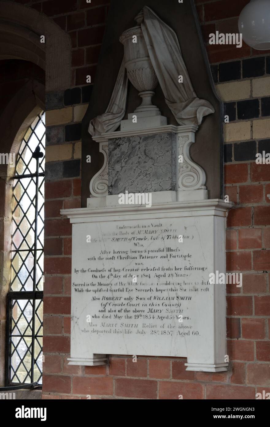 Smith family memorial, St. Peter ad Vincula Church, Tibberton ...
