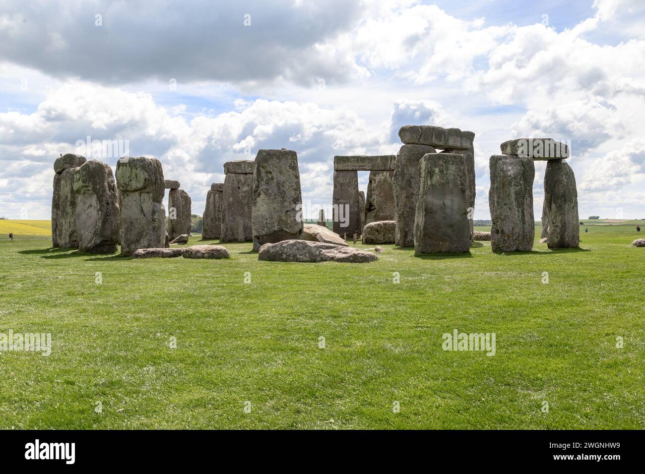 WILTSHEE COUNTY, GREAT BRITAIN - MAY 14, 2014: This is the famous ...