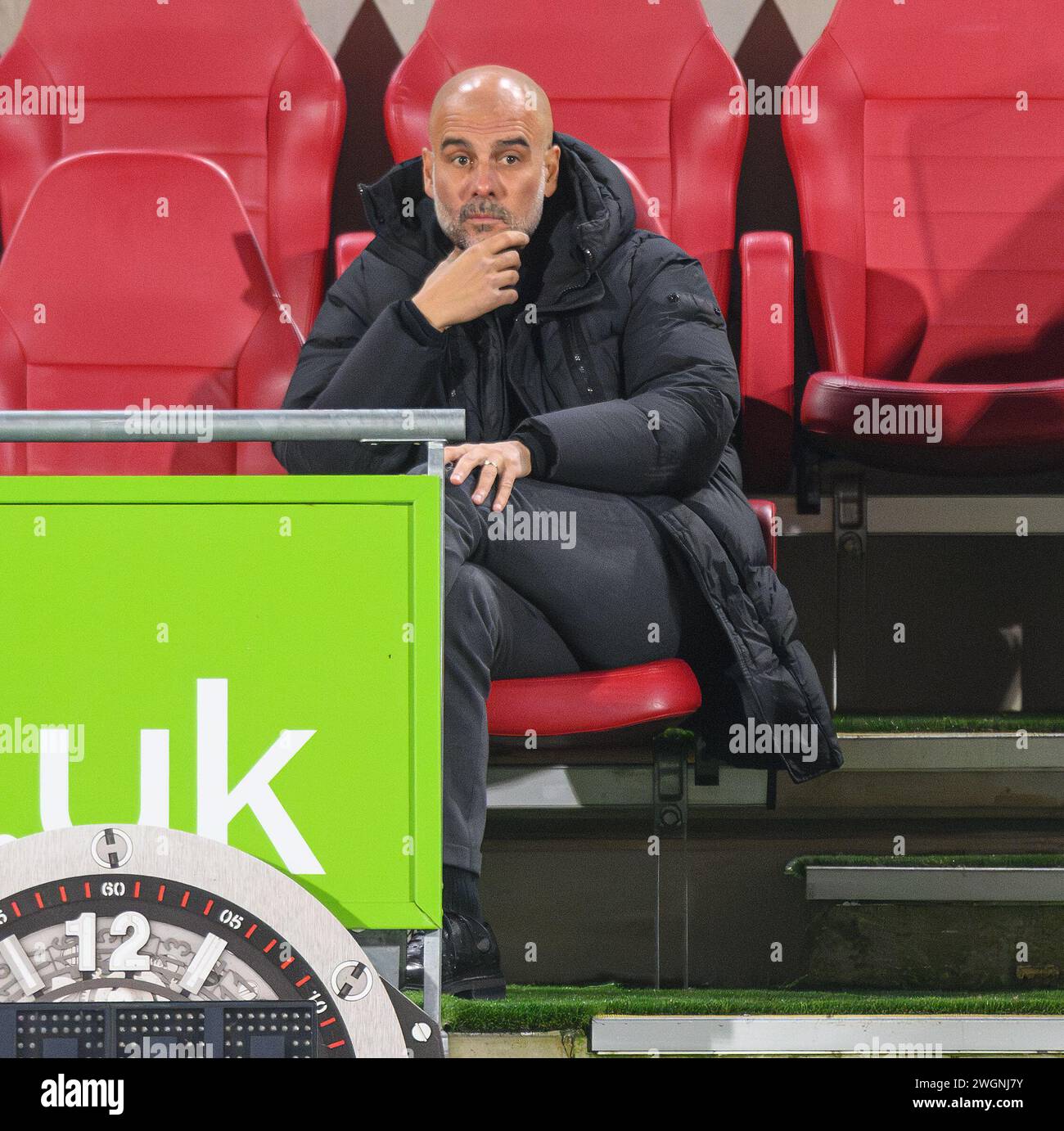 Pep guardiola man city 2024 hi-res stock photography and images - Alamy