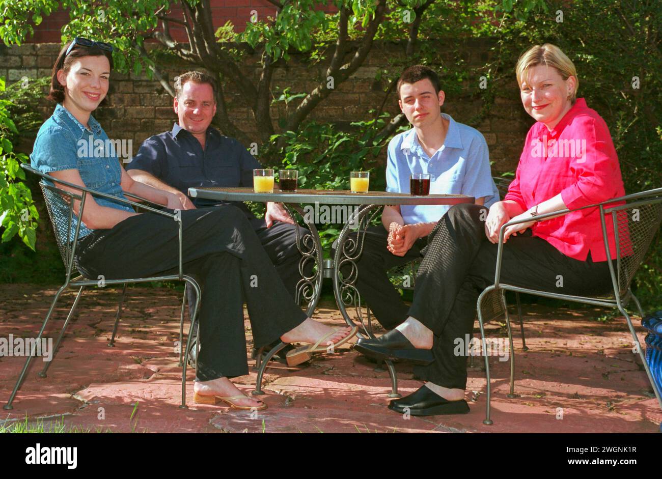 Scotland's Finance Minister Jack McConnell MSP and his wife Bridget ...