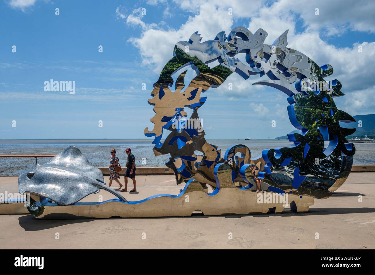 Citizens Gateway to the Great Barrier Reef is a public artwork by ...