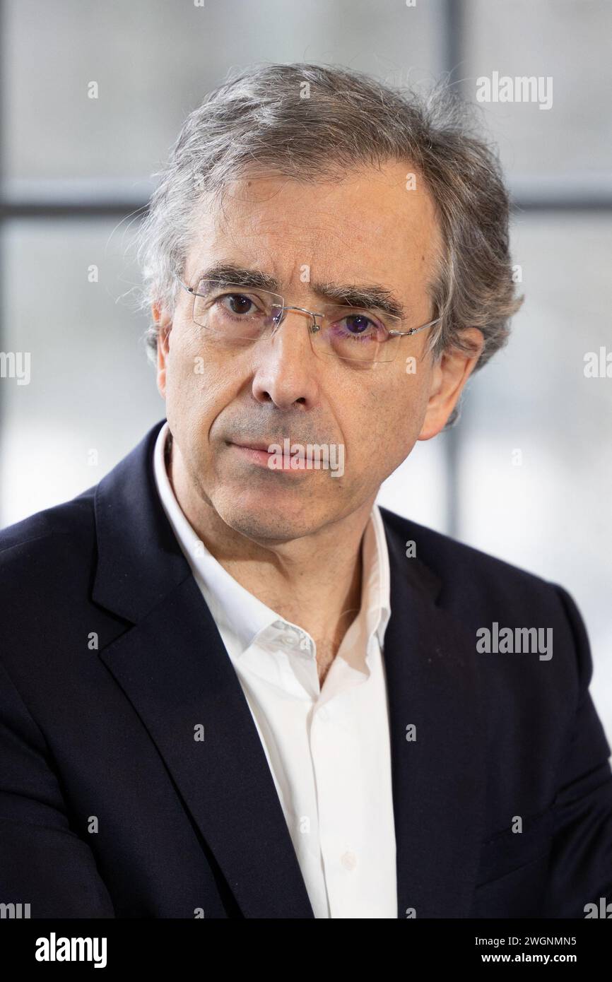 Dominique Reynie during a press conference for the presentation of the ...