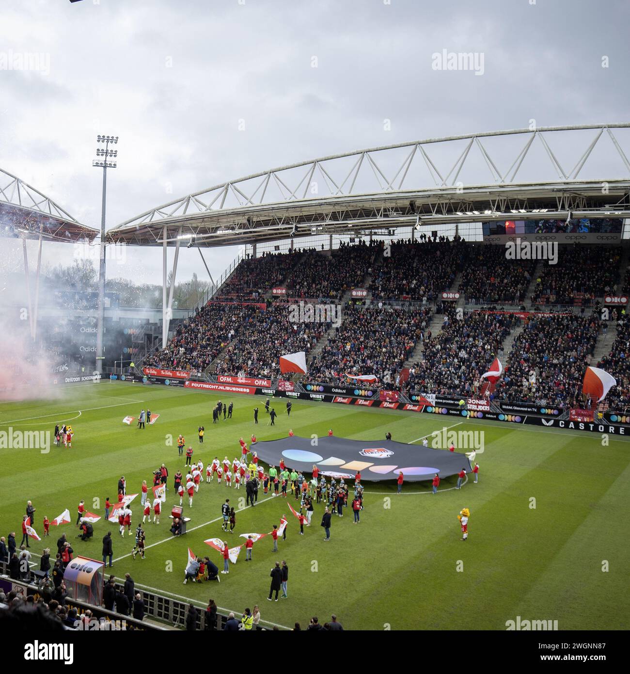 Utrecht, Netherlands. 04th Feb, 2024. UTRECHT, 04-02-2024, Stadium ...