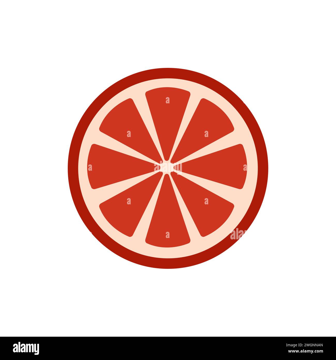 Blood orange fruit Stock Vector Images - Alamy