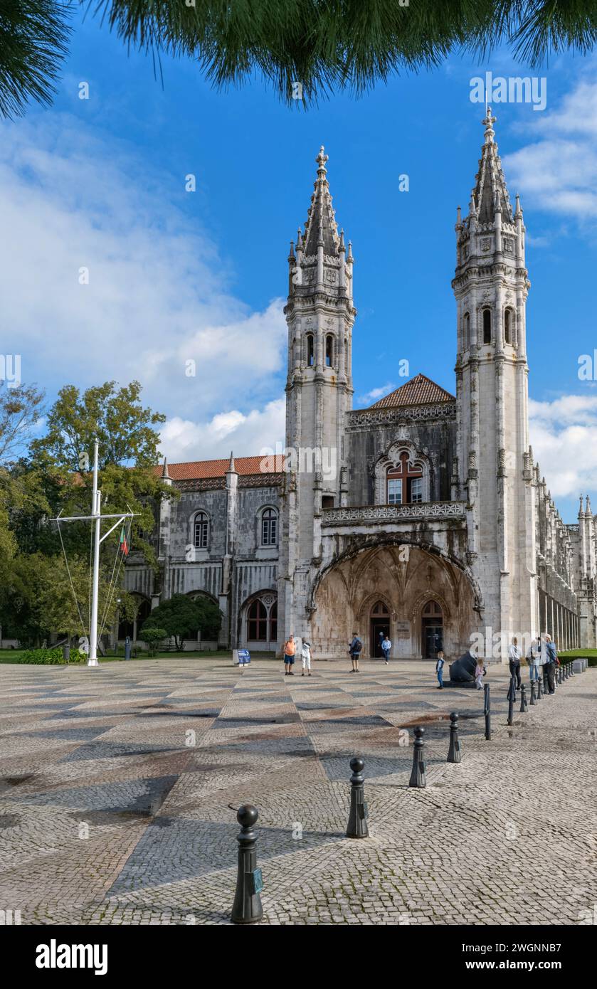 Jerónimos Monastery also known as Hieronymites Monastery, Belem, Lisbon ...