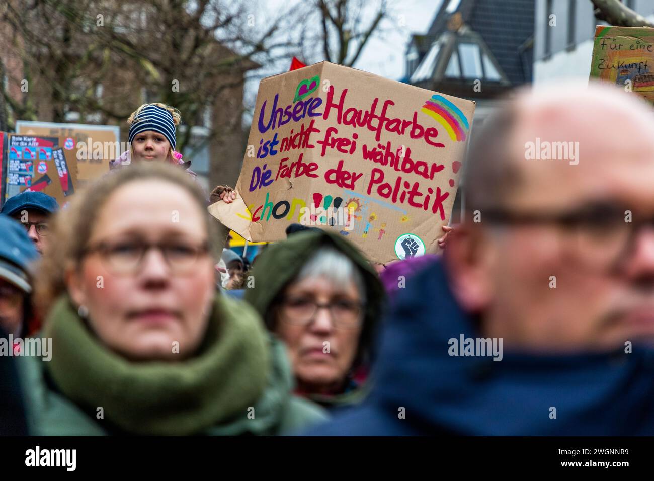 Our skin color is not freely selectable! The color of politics is ...