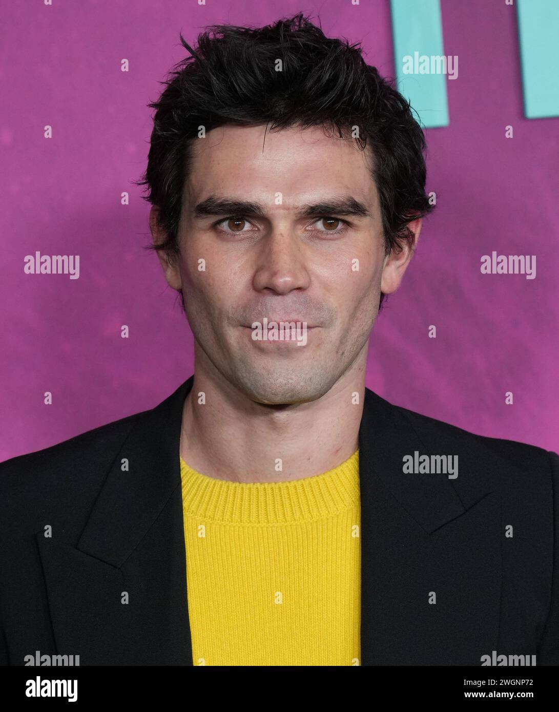 Los Angeles, USA. 05th Feb, 2024. KJ Apa arrives at the Focus Features' LISA FRANKENSTEIN Los ...