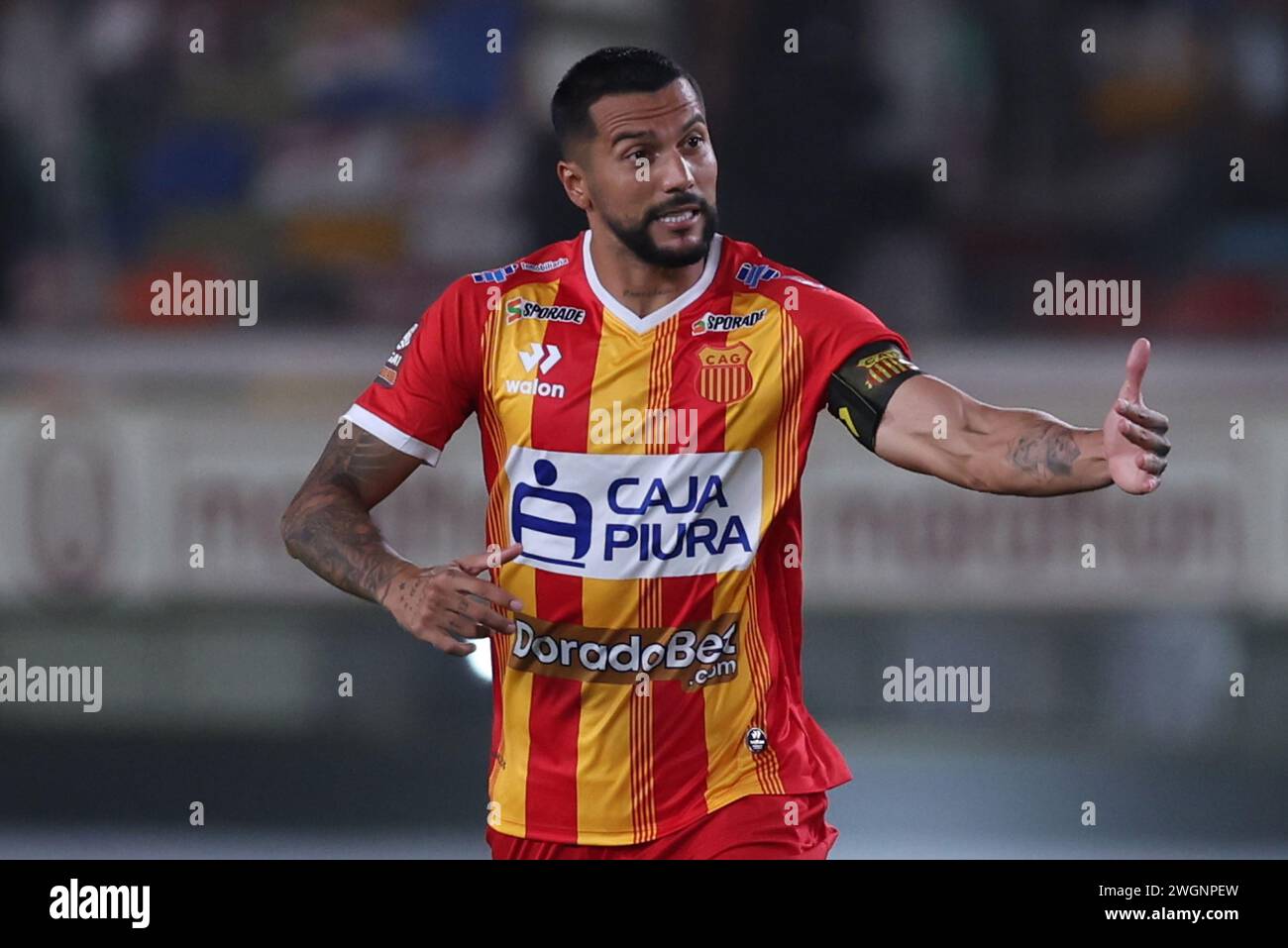 Daniel Franco of Atletico Grau during the Torneo Apertura Liga 1 ...