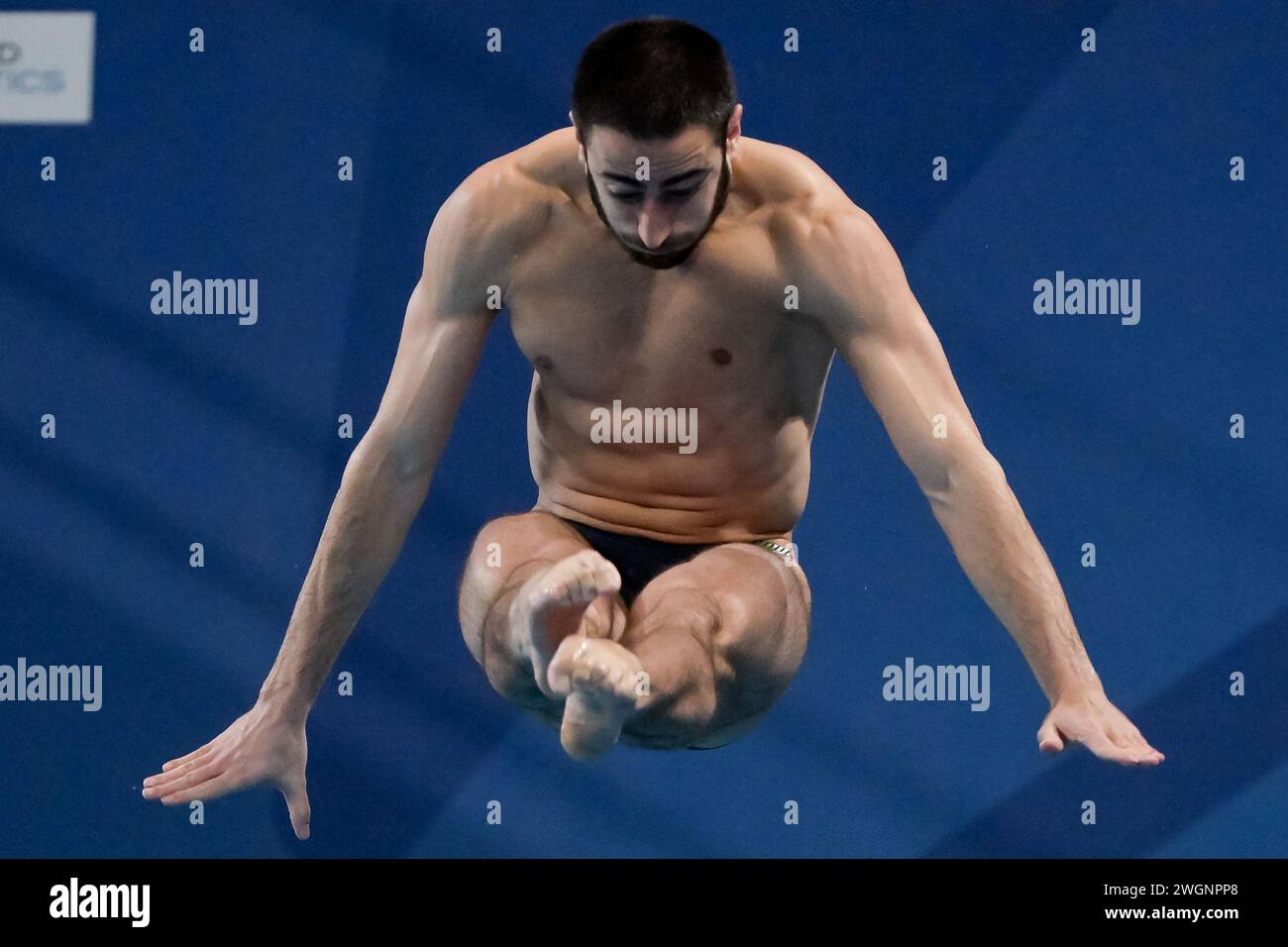 Doha, Qatar. 06th Feb, 2024. Giovanni Tocci of Italy competes in the ...