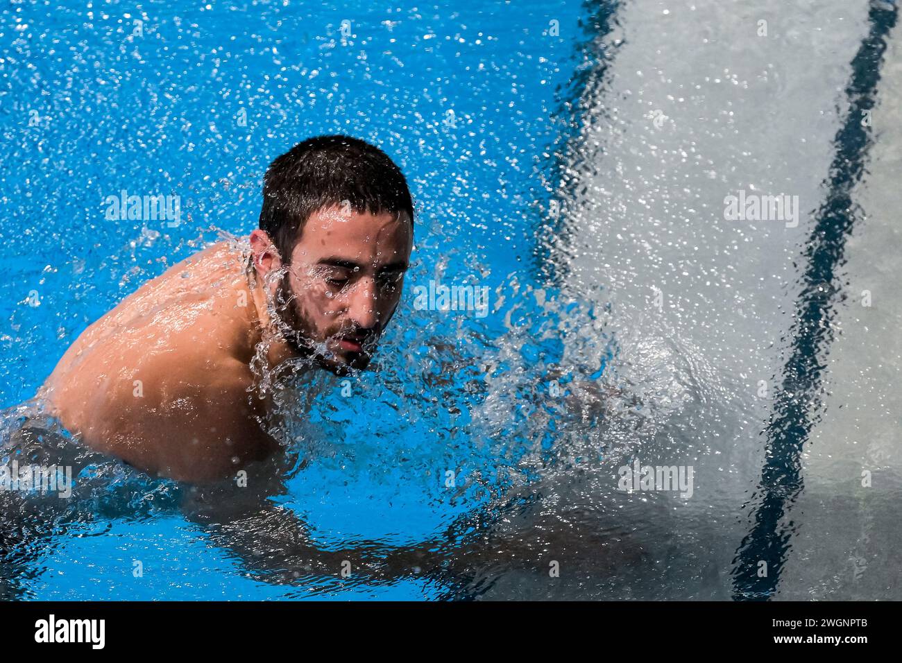Doha, Qatar. 06th Feb, 2024. Giovanni Tocci of Italy competes in the ...