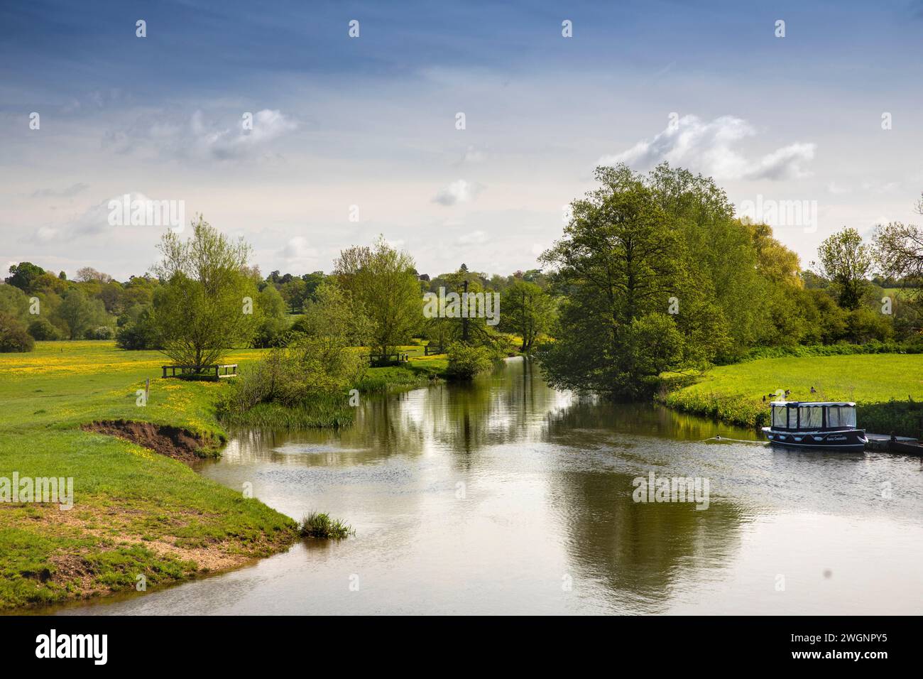 UK, England, Essex, Dedham, River Stour Stock Photo - Alamy