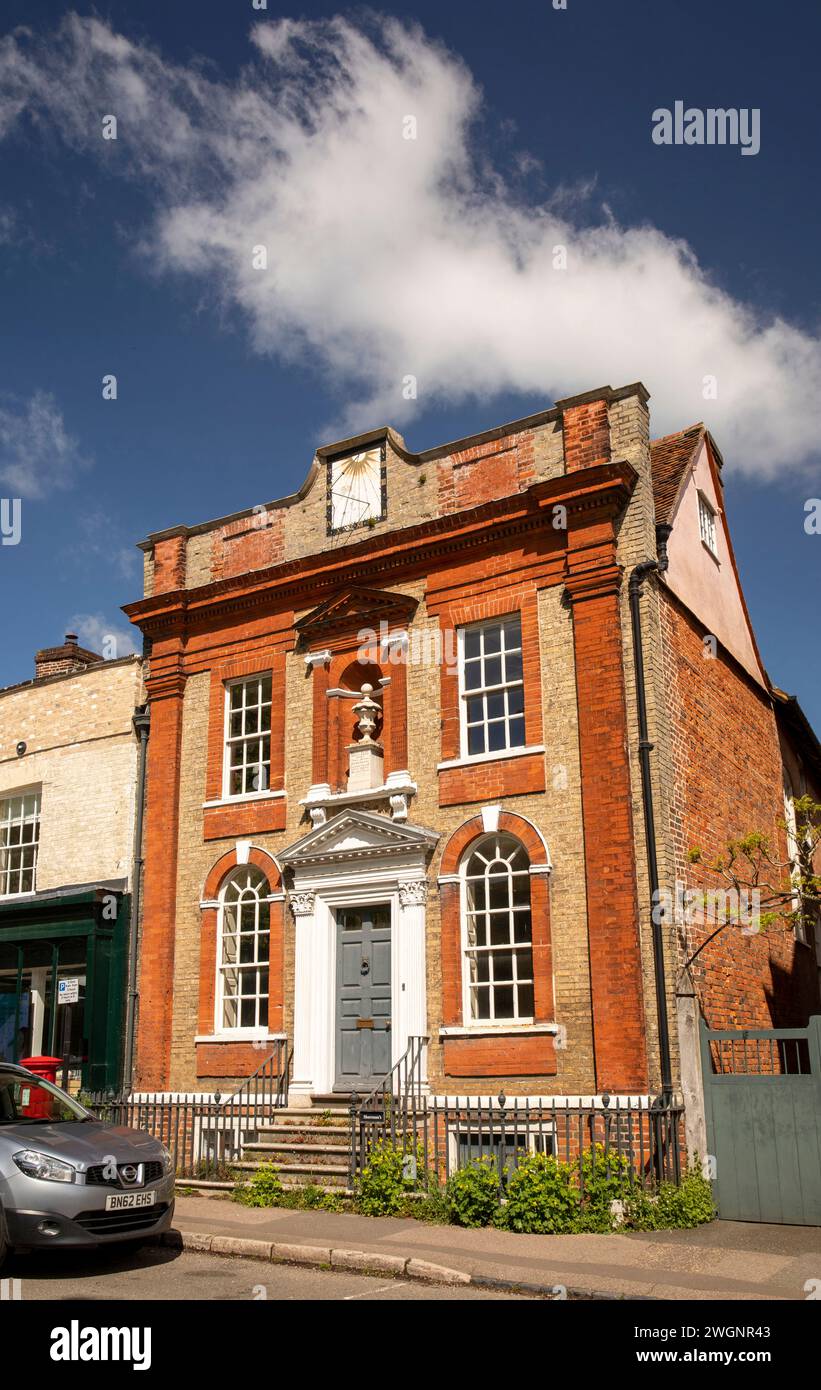 UK, England, Essex, Dedham, High Street, Sherman’s house Stock Photo ...