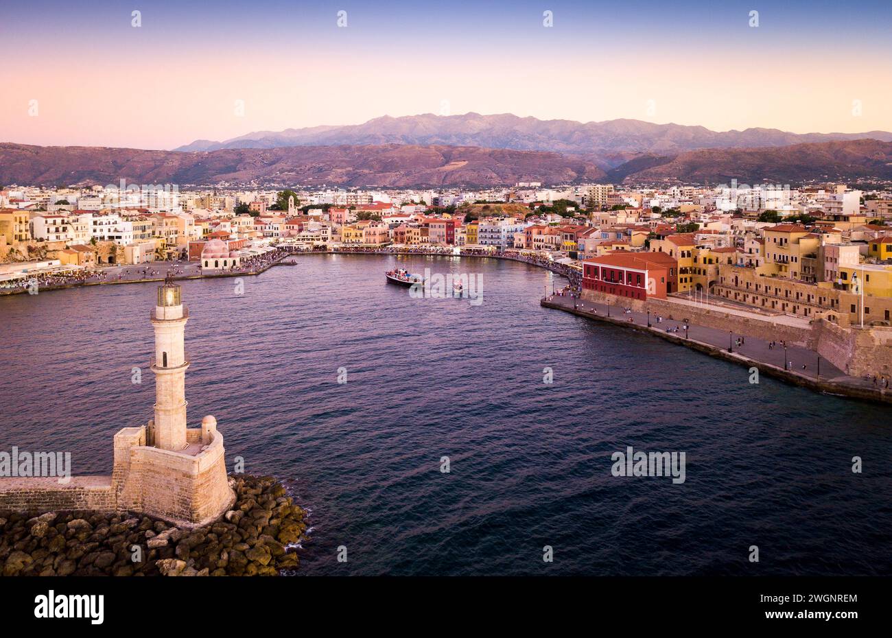 Chania aerial hi-res stock photography and images - Alamy