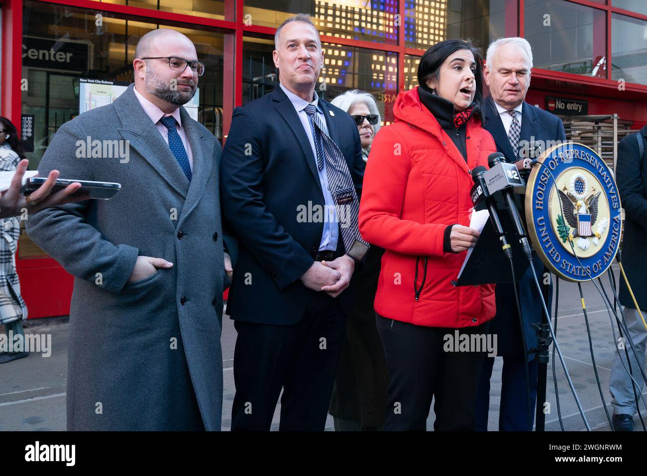 New York, New York, USA. 5th Feb, 2024. Congresswoman Nicole ...