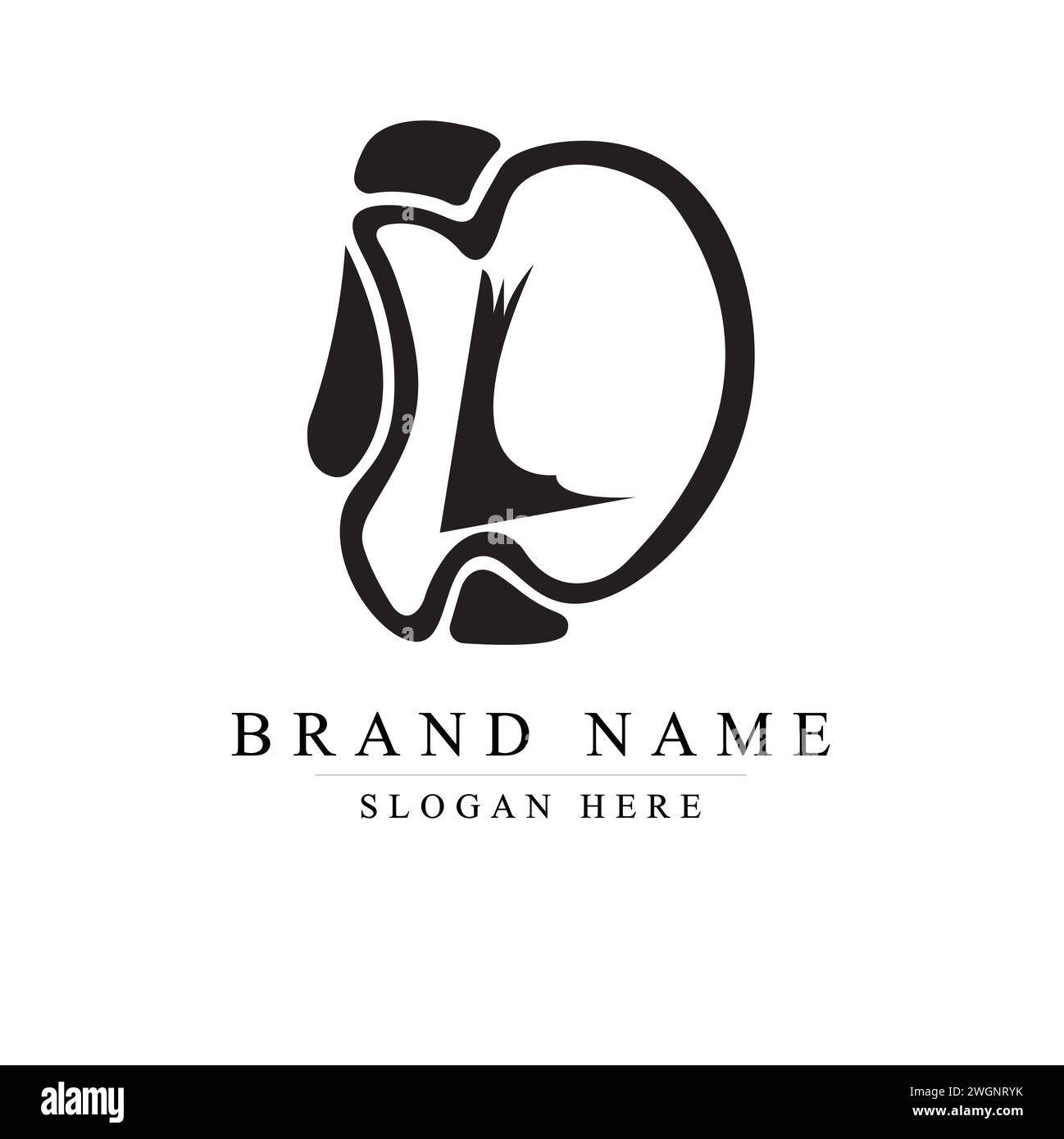 Alphabet letter DL logo icon design, DL logo design vector illustration ...