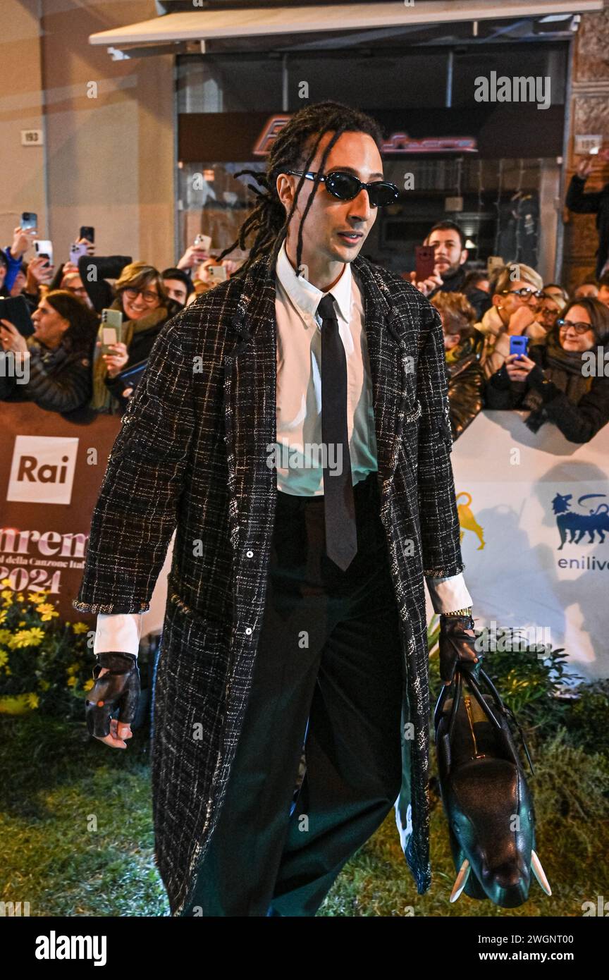 74th Sanremo Music Festival 2024 - Green Carpet SANREMO, ITALY ...