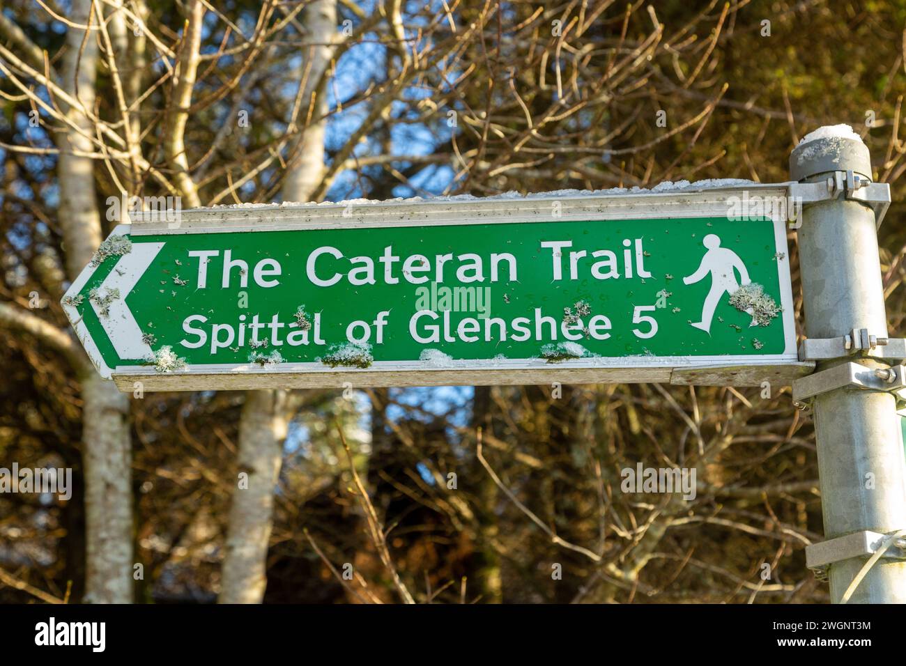 The Cateran Trail in Glen Shee, Perthshire Stock Photo - Alamy