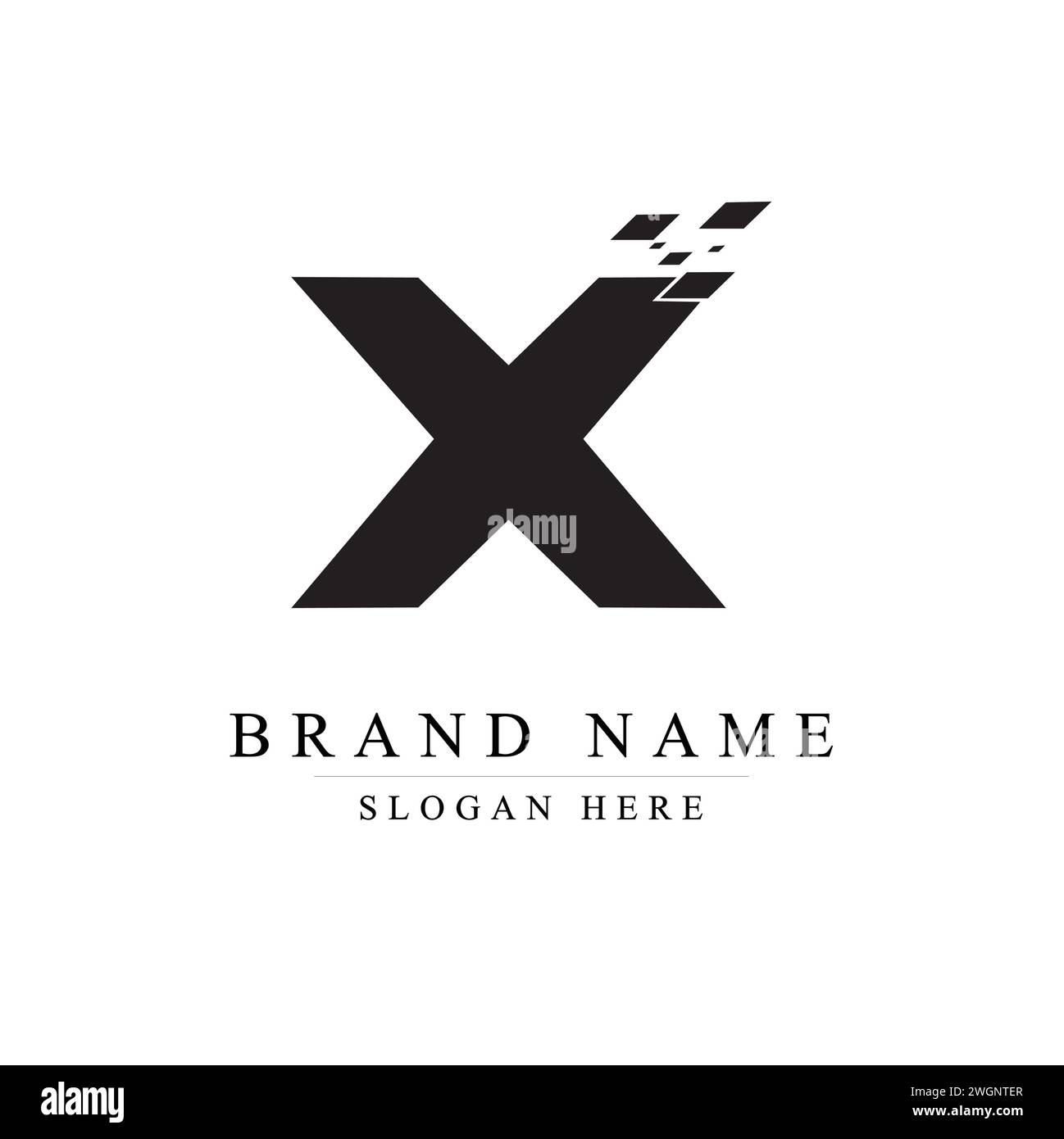 X Logo Letter Design On Luxury Background X Logo Monogram Initials
