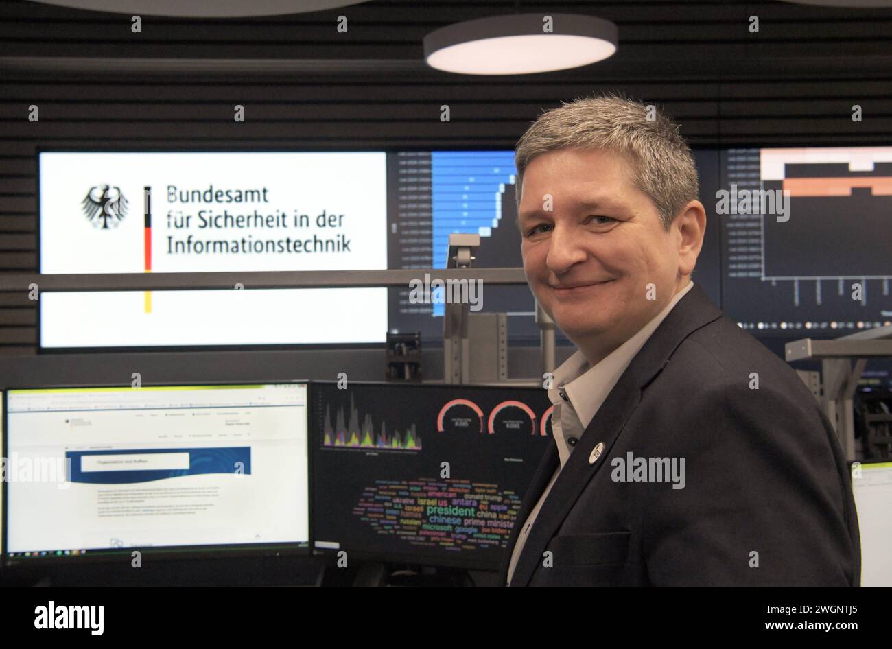 Deutschland, Bonn, 06.02.2024 Eroeffnung des neuen Nationalen IT ...