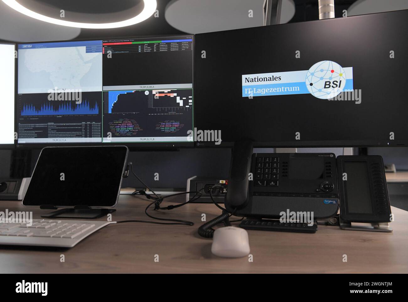 Deutschland, Bonn, 06.02.2024 Eroeffnung des neuen Nationalen IT ...