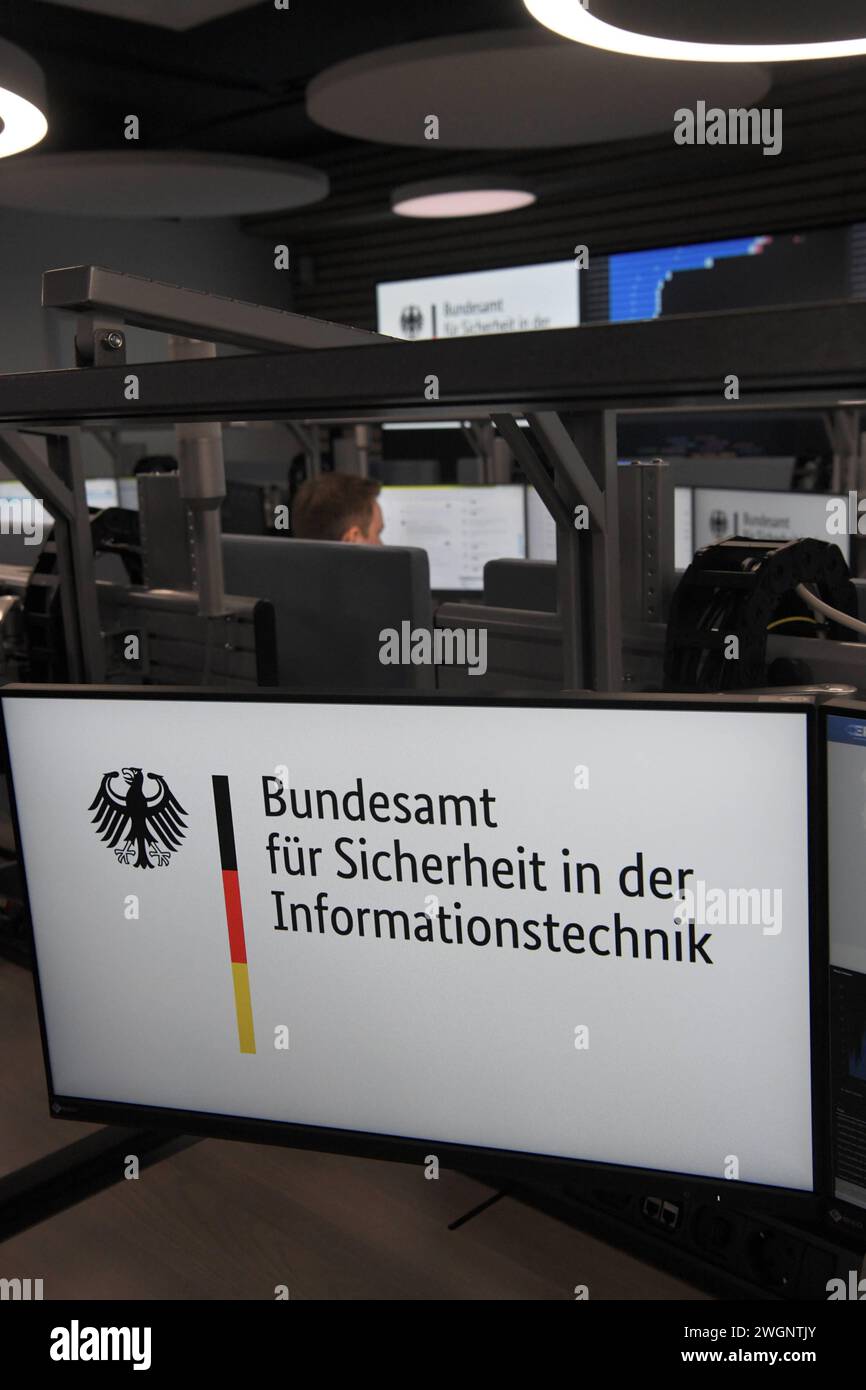 Deutschland, Bonn, 06.02.2024 Eroeffnung des neuen Nationalen IT ...