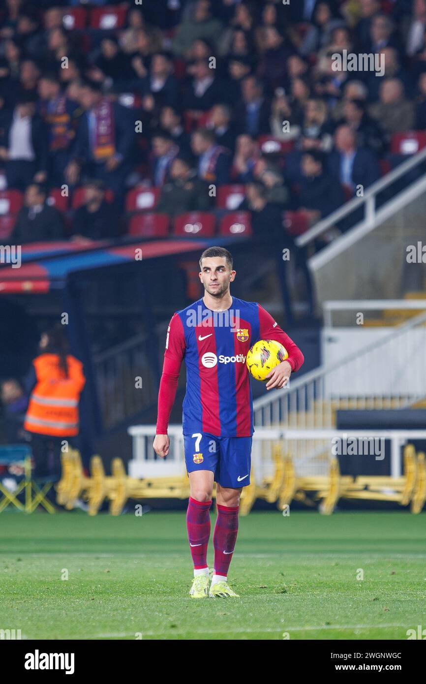 Barcelona, Spain. 27th Jan, 2024. Ferran Torres in action during the ...