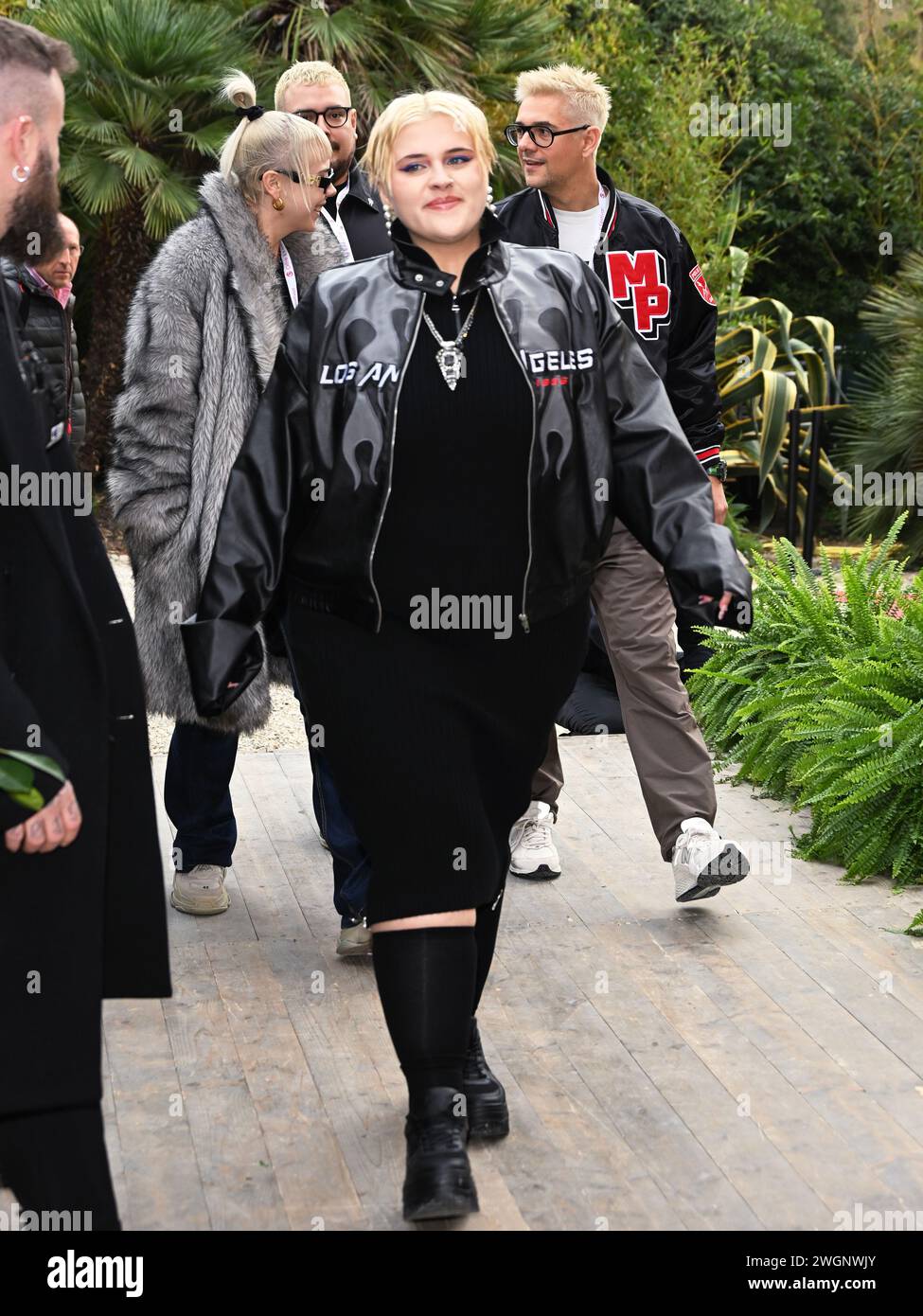 Sanremo, 74th Italian Song Festival, arrivals at Villa Nobel - In the ...