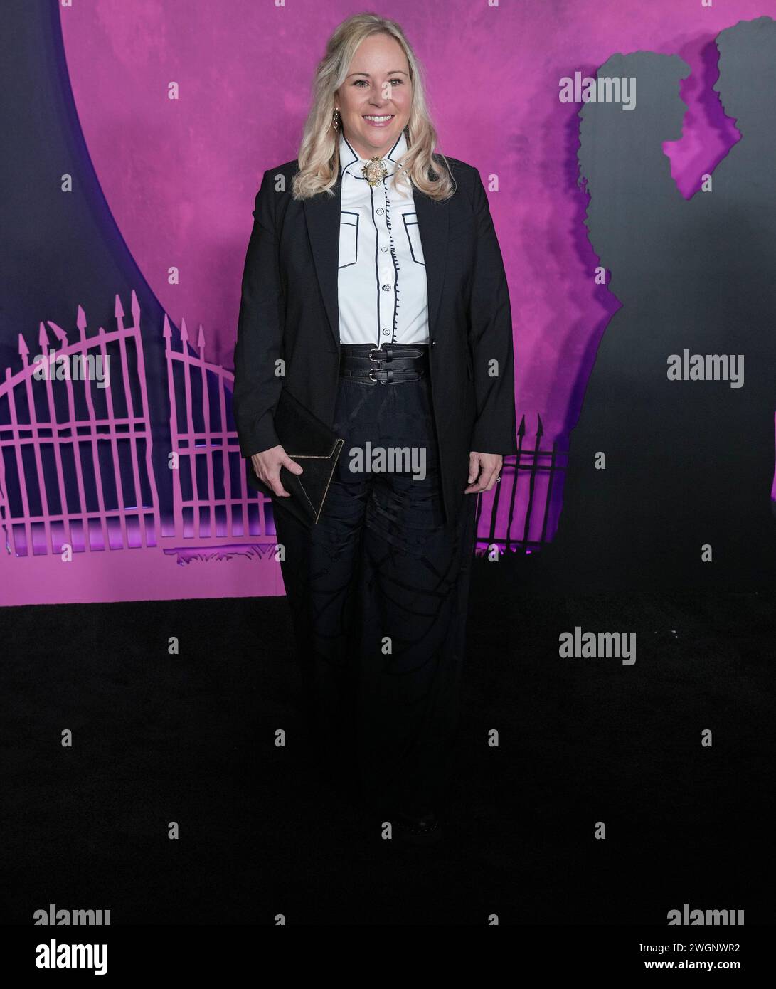 Meagan McLaughlin arrives at the Focus Features' LISA FRANKENSTEIN Los ...