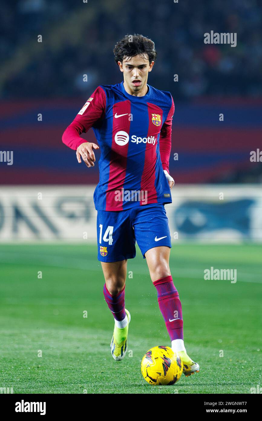 Barcelona, Spain. 27th Jan, 2024. Joao Felix in action during the ...