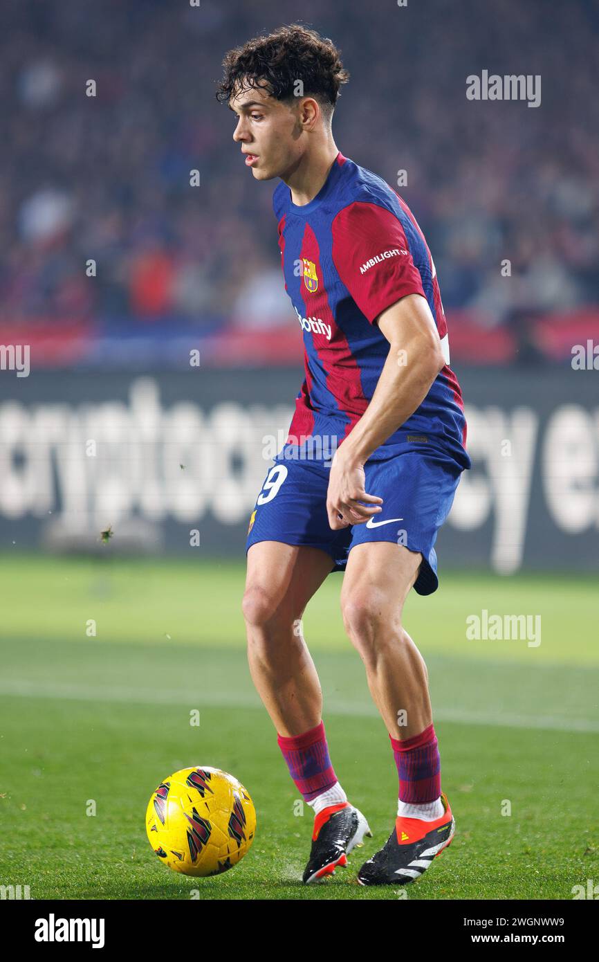 Barcelona, Spain. 27th Jan, 2024. Hector Fort in action during the ...