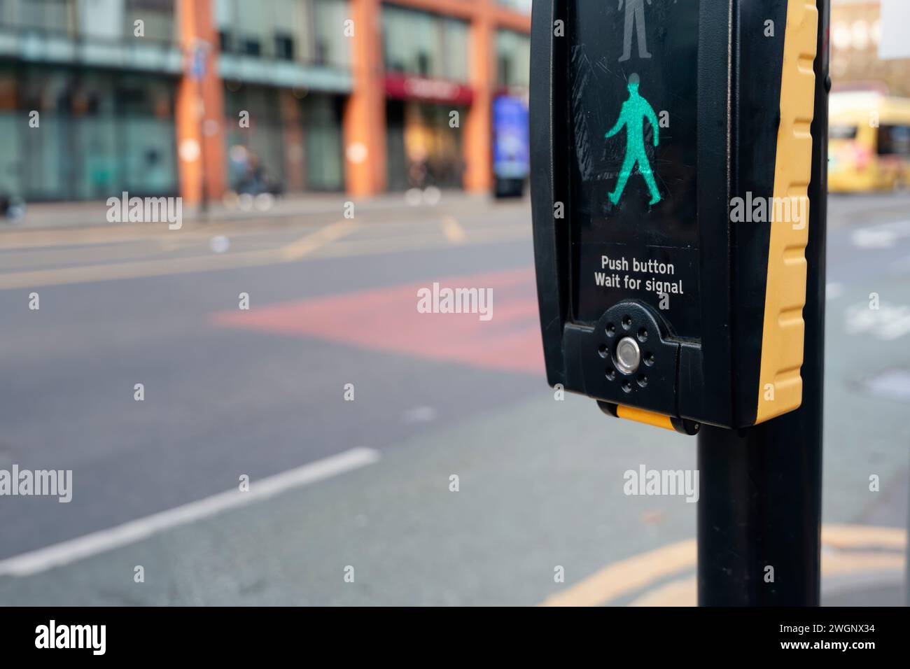 a traffic light for pedestrians to cross the street safely. Rules for ...