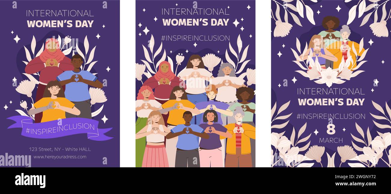 Iwd Inspire Inclusion Campaign International Womens Day 2024 Poster