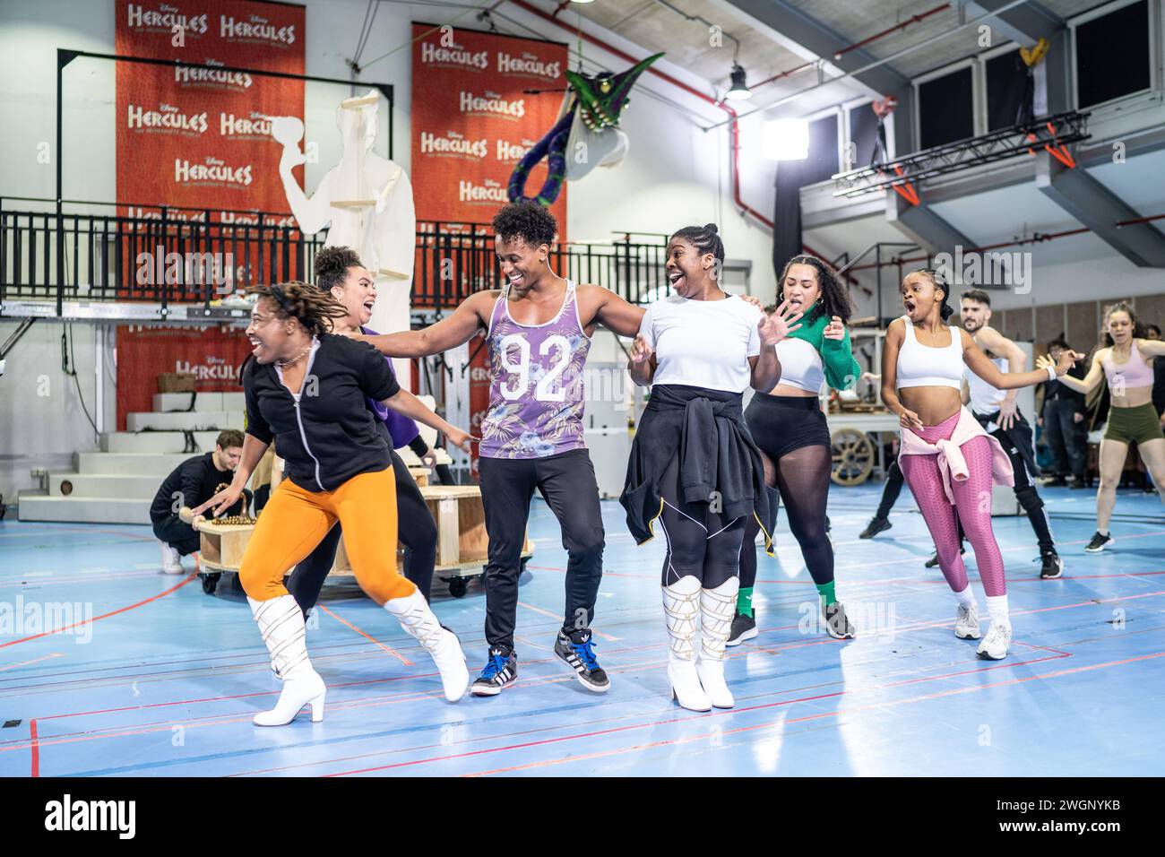 Offene Probe bei Disneys HERCULES Das heldenhafte Musical präsentiert ...