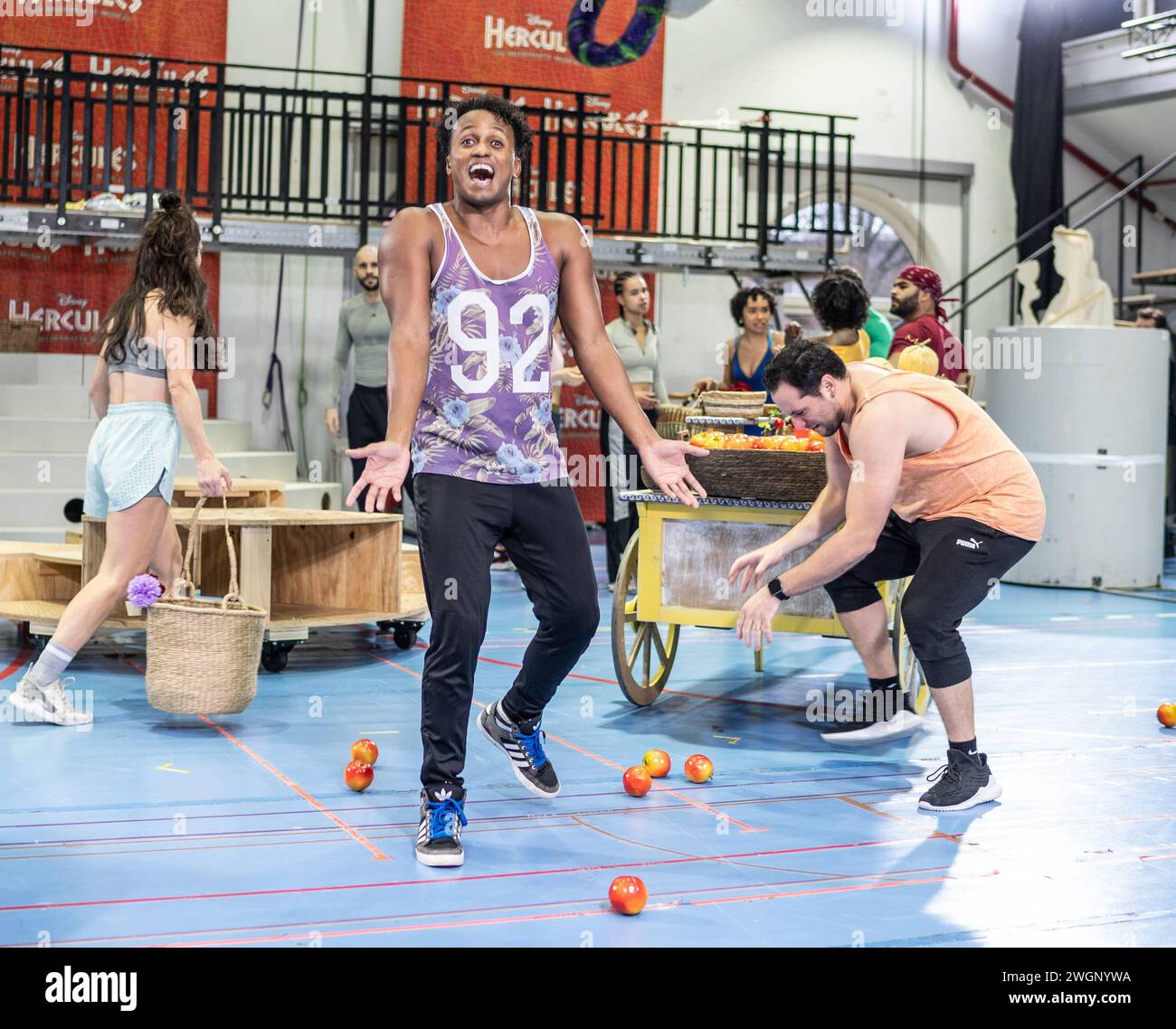 Offene Probe bei Disneys HERCULES Das heldenhafte Musical präsentiert von Stage Entertainment in ...