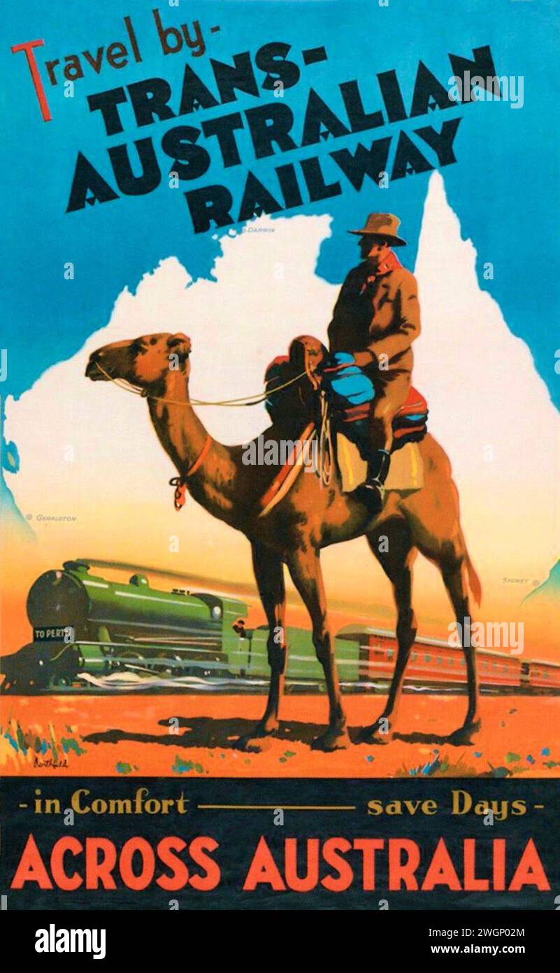 Trans australian railways hi-res stock photography and images - Alamy