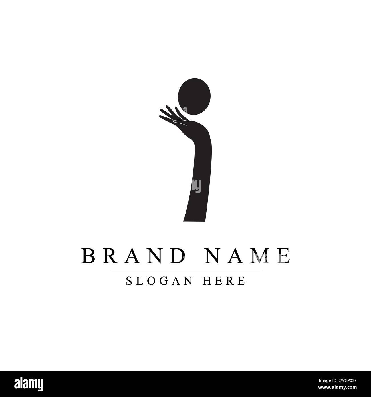 I logo design vector illustration, A Symbol of Unity and Connection ...