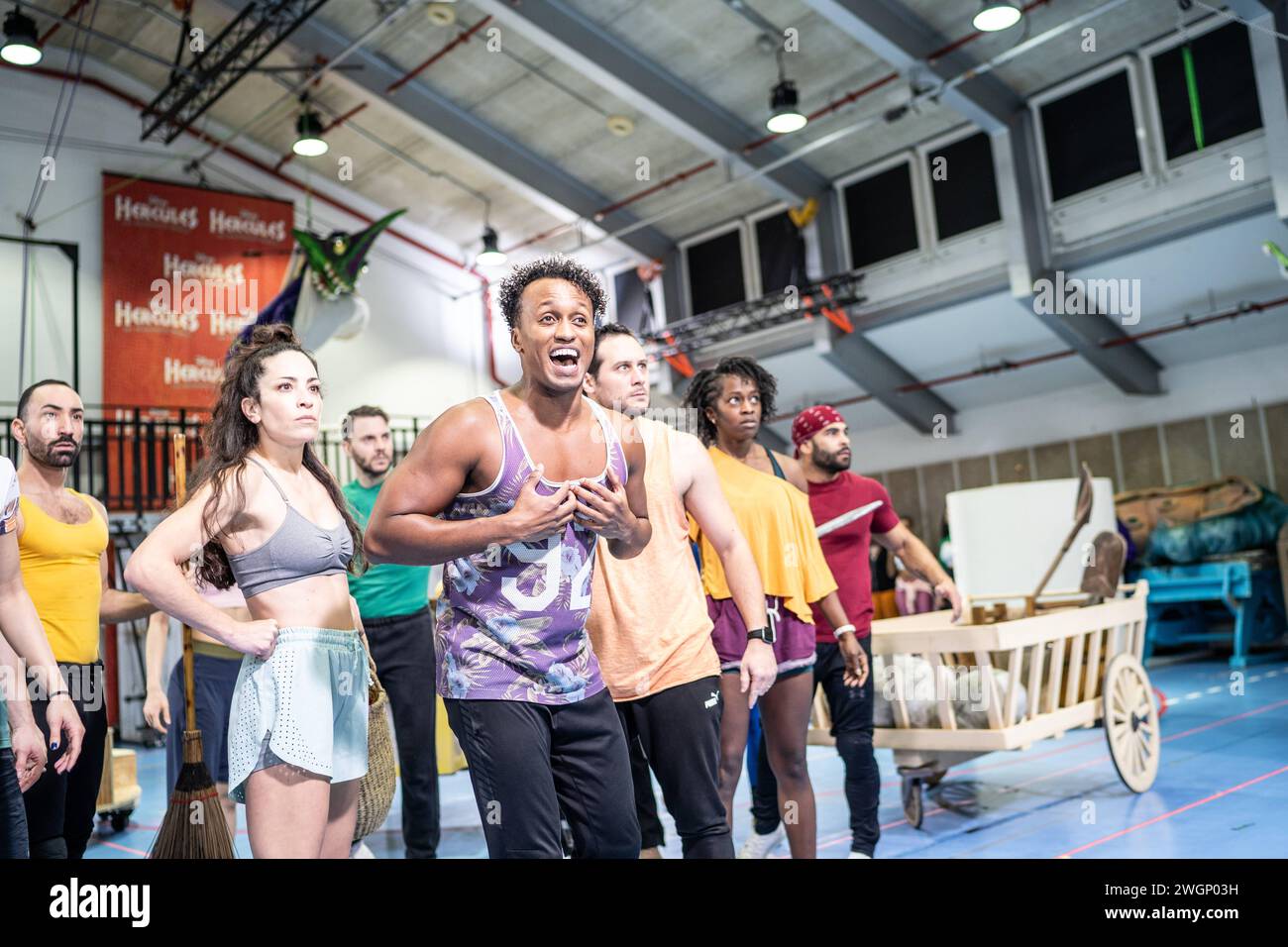 Offene Probe bei Disneys HERCULES Das heldenhafte Musical präsentiert ...